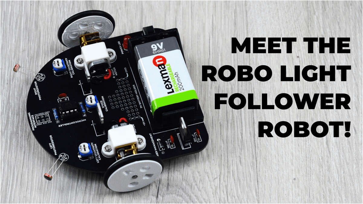 Meet the ROBO light follower robot 🤖 – ROBO CY